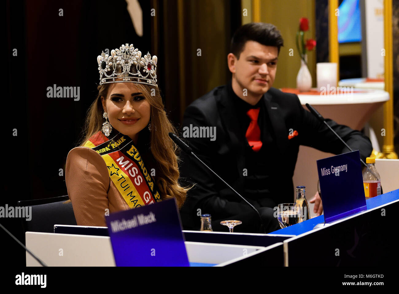 February 25, 2018 - The newly elected Miss Germany, Anahita Rehbein ...