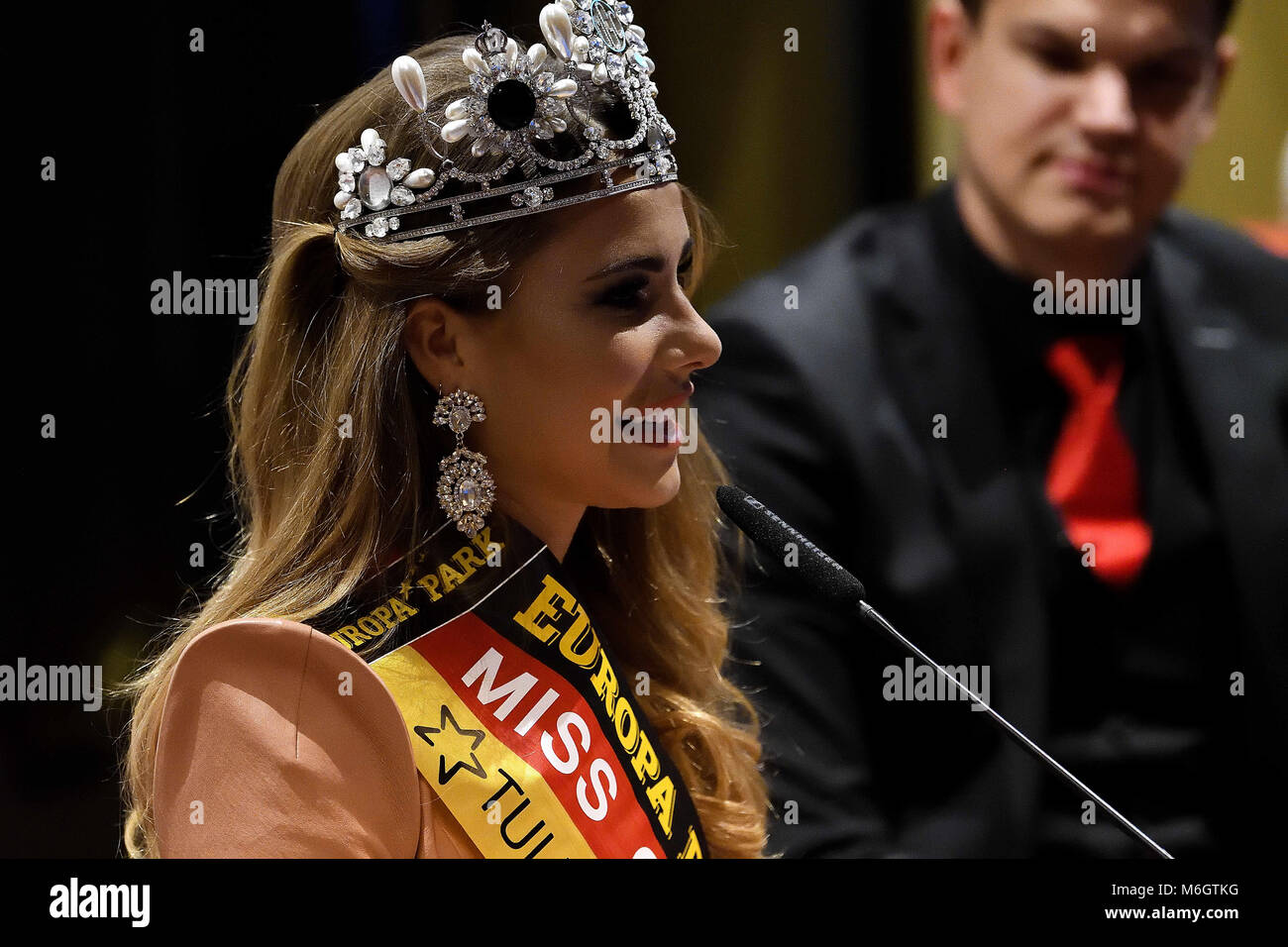 February 25, 2018 - The newly elected Miss Germany, Anahita Rehbein ...