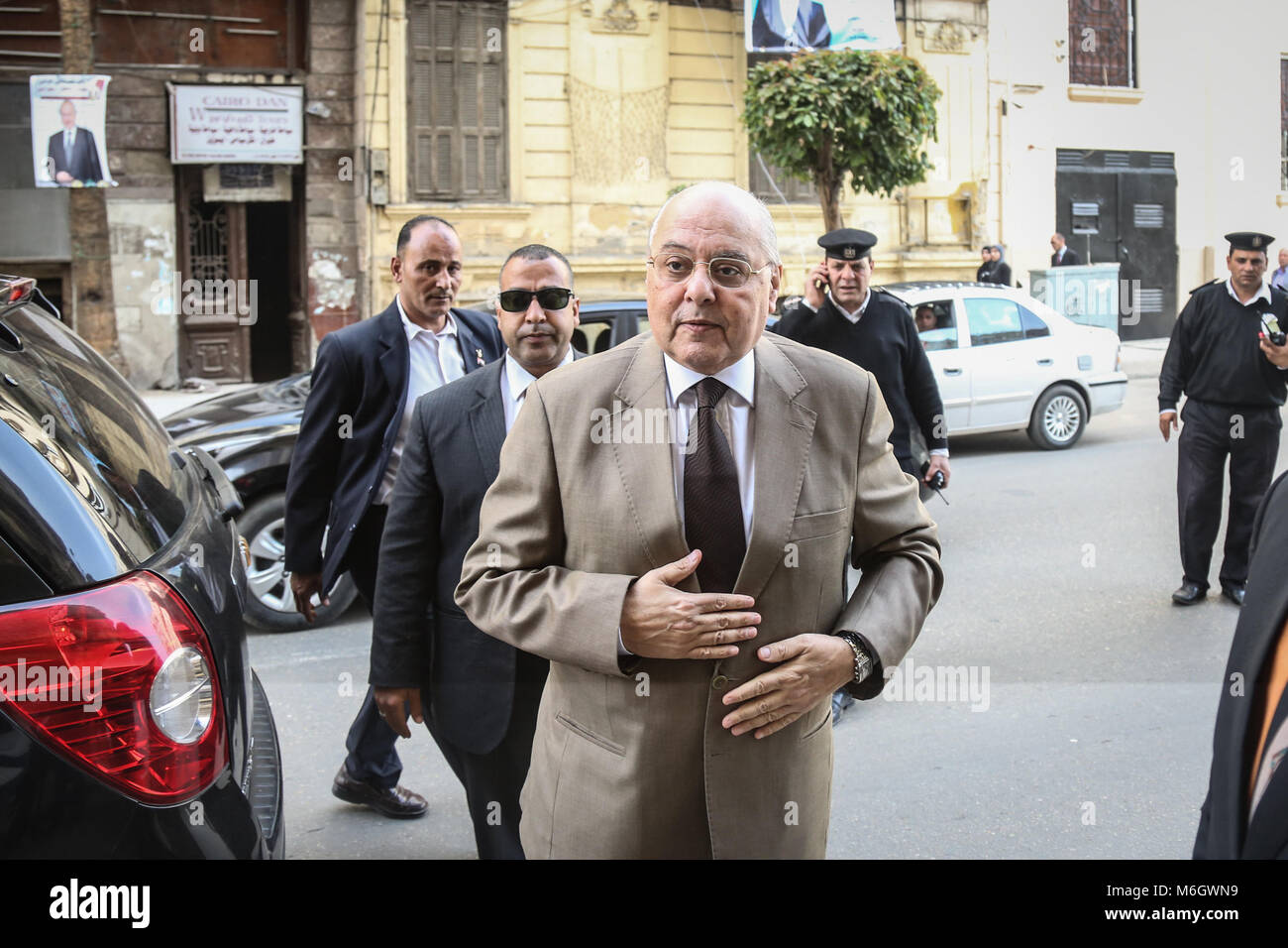 Cairo, Egypt. 04th Mar, 2018. Moussa Mostafa Moussa, Leader of the ...