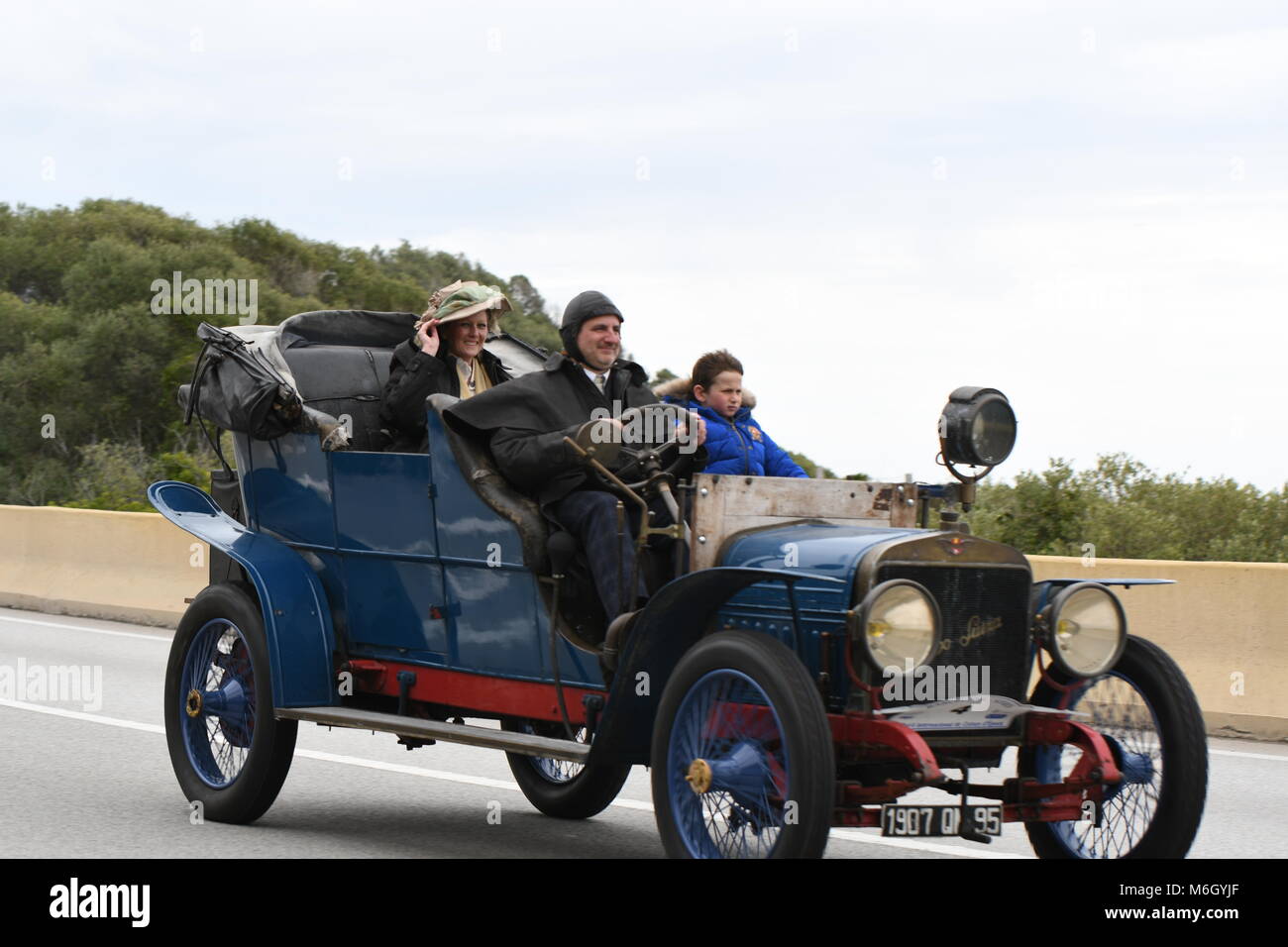 SITGES BARCELONA RALLY Stock Photo - Alamy