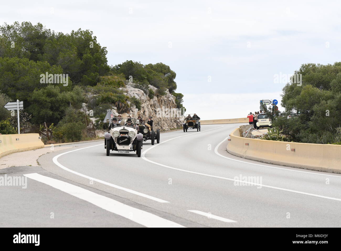 SITGES BARCELONA RALLY Stock Photo - Alamy