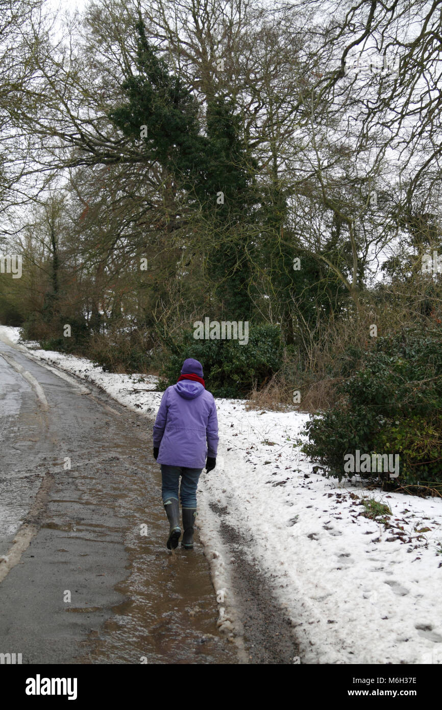 Walk through slush hi-res stock photography and images - Alamy