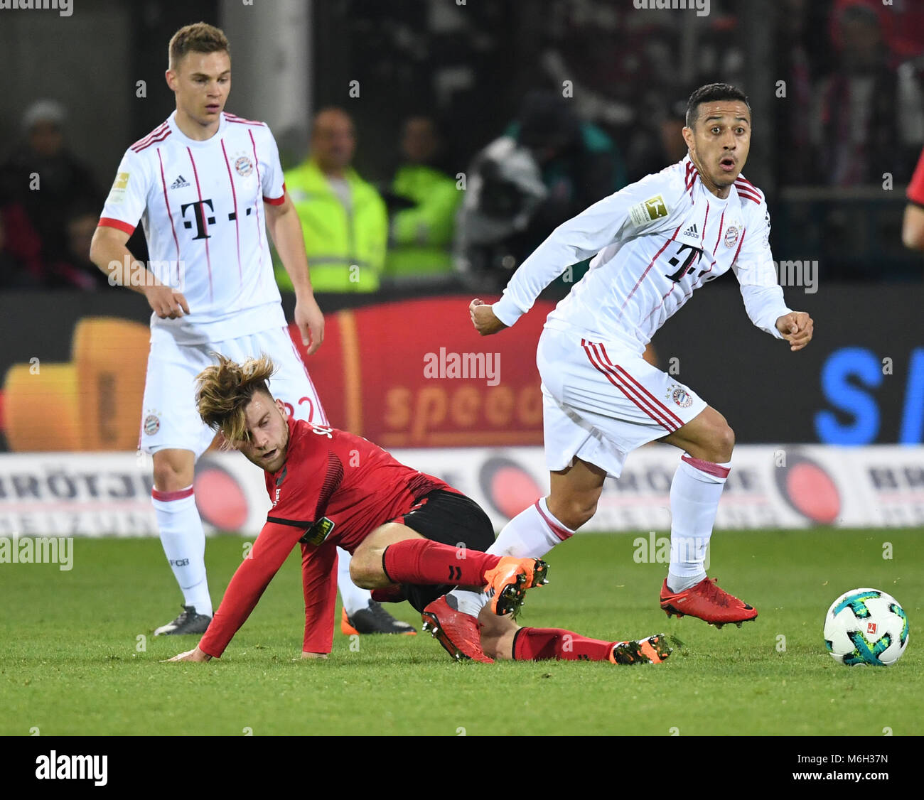 Freiburg, Germany. 4th Mar, 2018.Soccer, Bundesliga, SC Freiburg vs ...