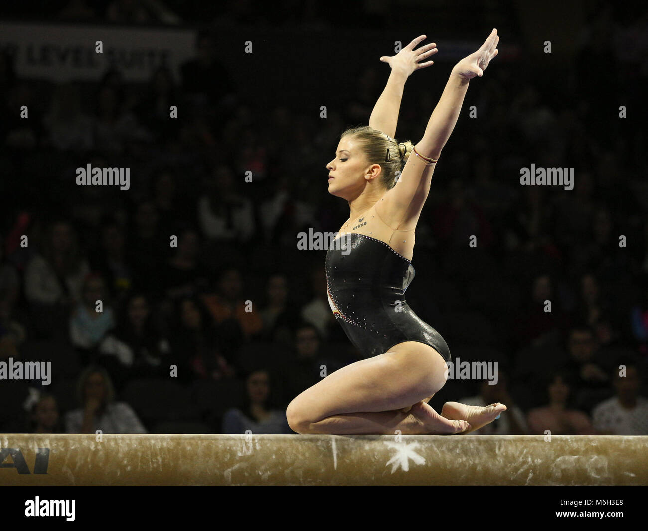 Hoffman Estates, IL, USA. 3rd Mar, 2018. Gymnast Elisabeth Seitz (GER ...