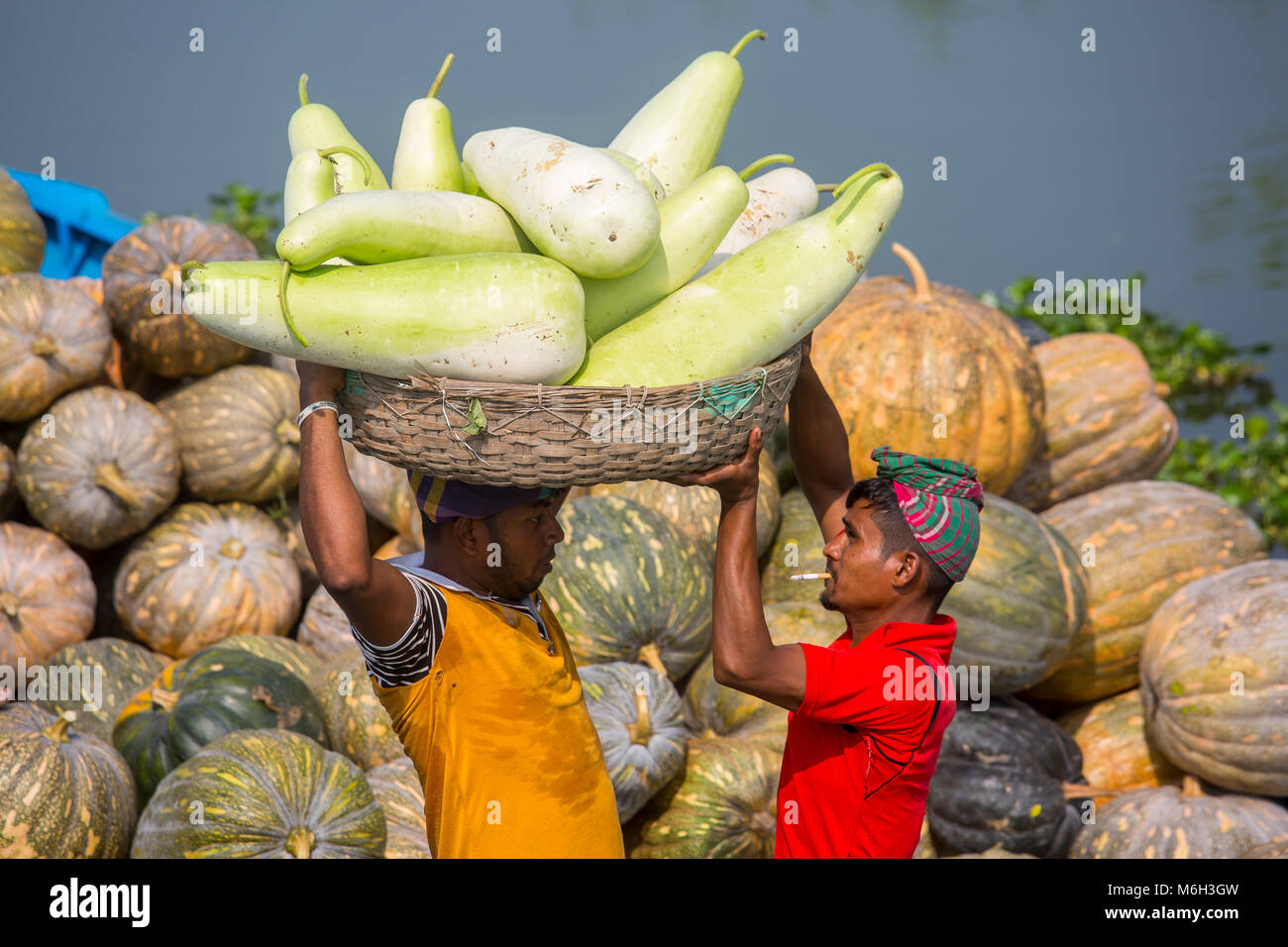 The Arial Beel (water body) of Munshiganj is famous for producing ...