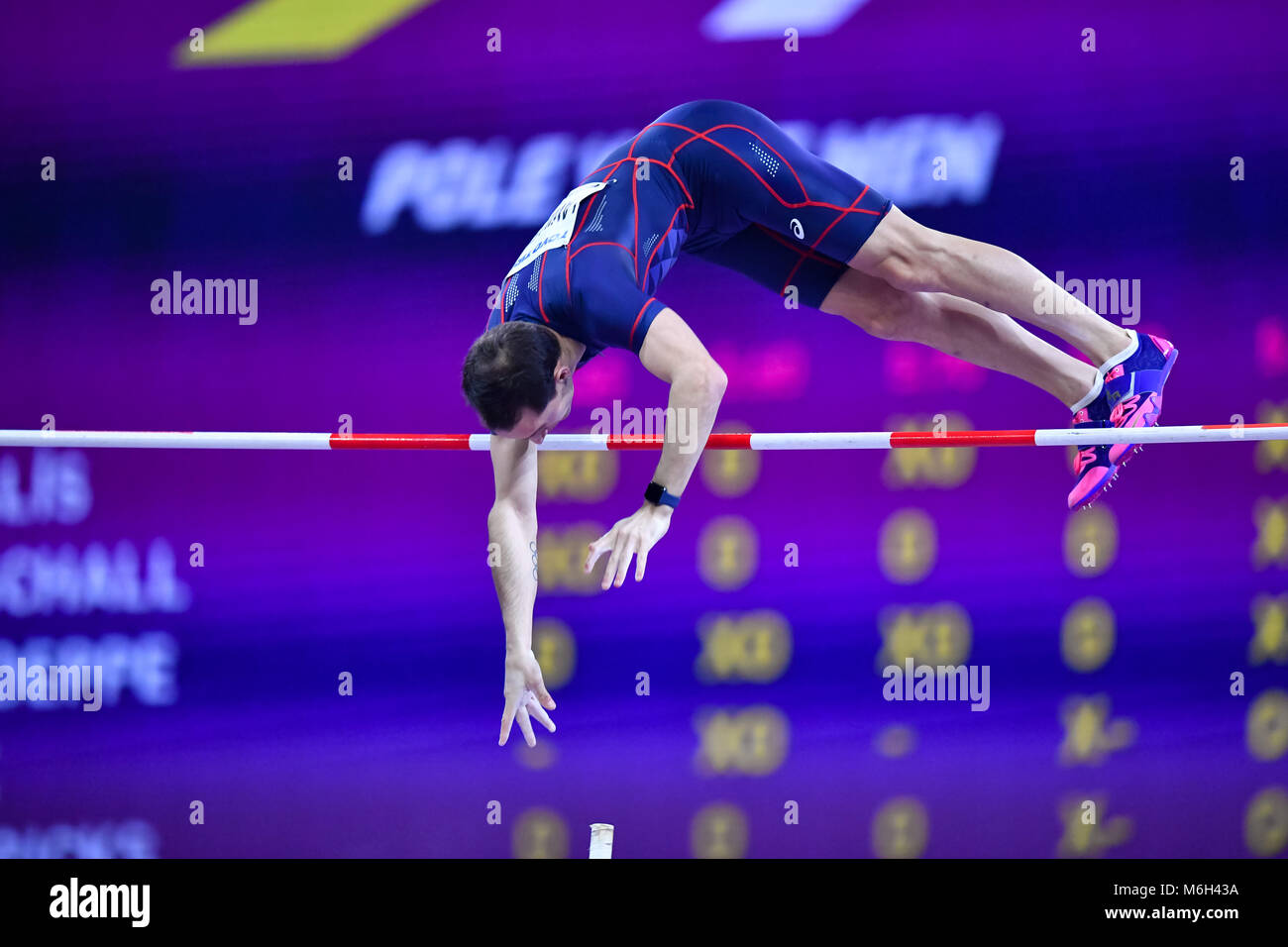 Birmingham, UK. 4th Mar, 2018. Axel Chapelle (FRA) won the gold medal ...