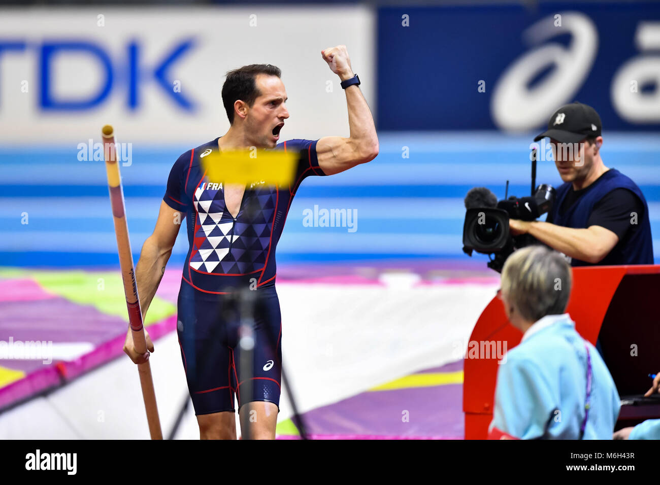 Birmingham, UK. 4th Mar, 2018. Axel Chapelle (FRA) won the gold medal ...