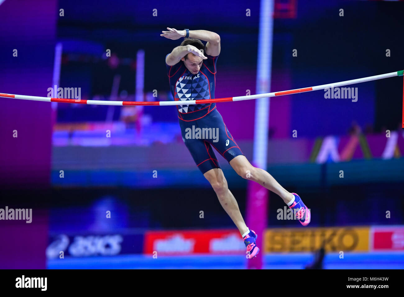 Birmingham, UK. 4th Mar, 2018. Axel Chapelle (FRA) won the gold medal ...