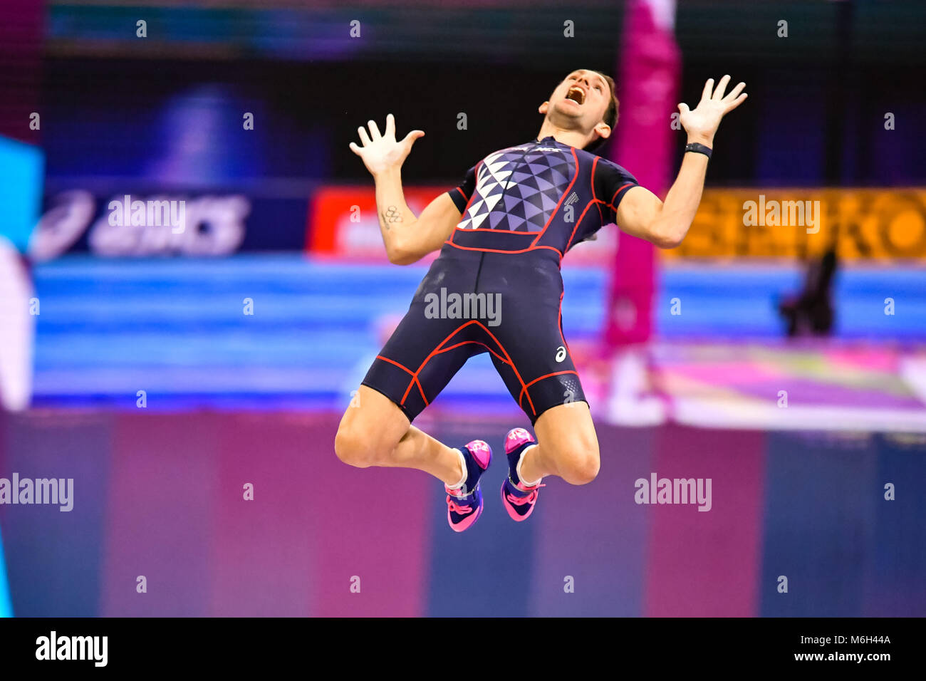Birmingham, UK. 4th Mar, 2018. Axel Chapelle (FRA) won the gold medal ...