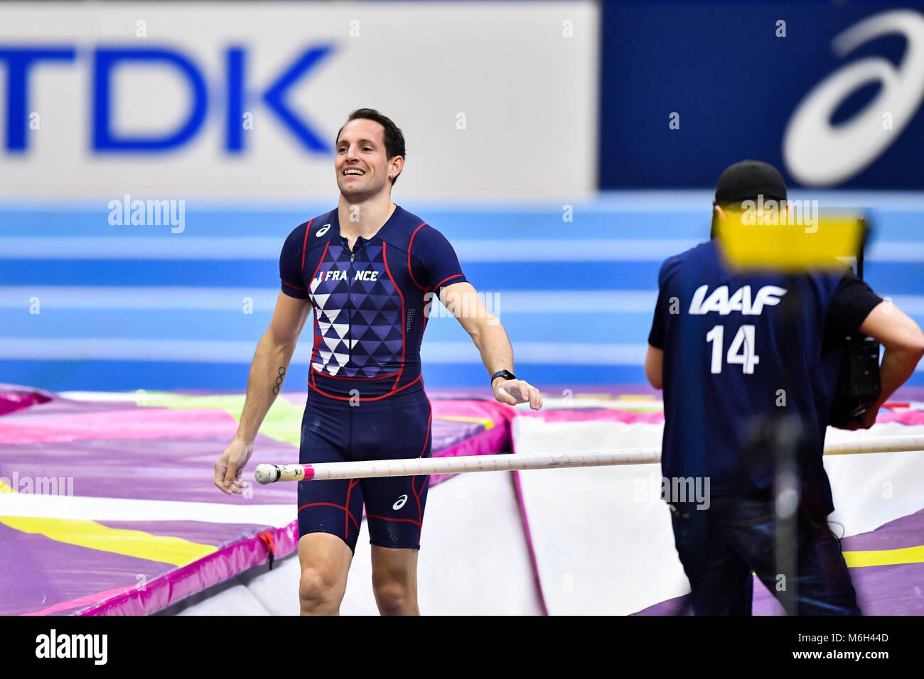 Birmingham, UK. 4th Mar, 2018. Axel Chapelle (FRA) won the gold medal ...
