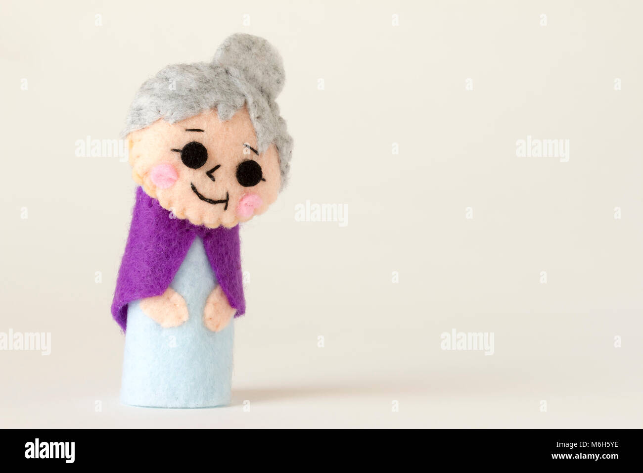 Old lady puppet hi-res stock photography and images - Alamy