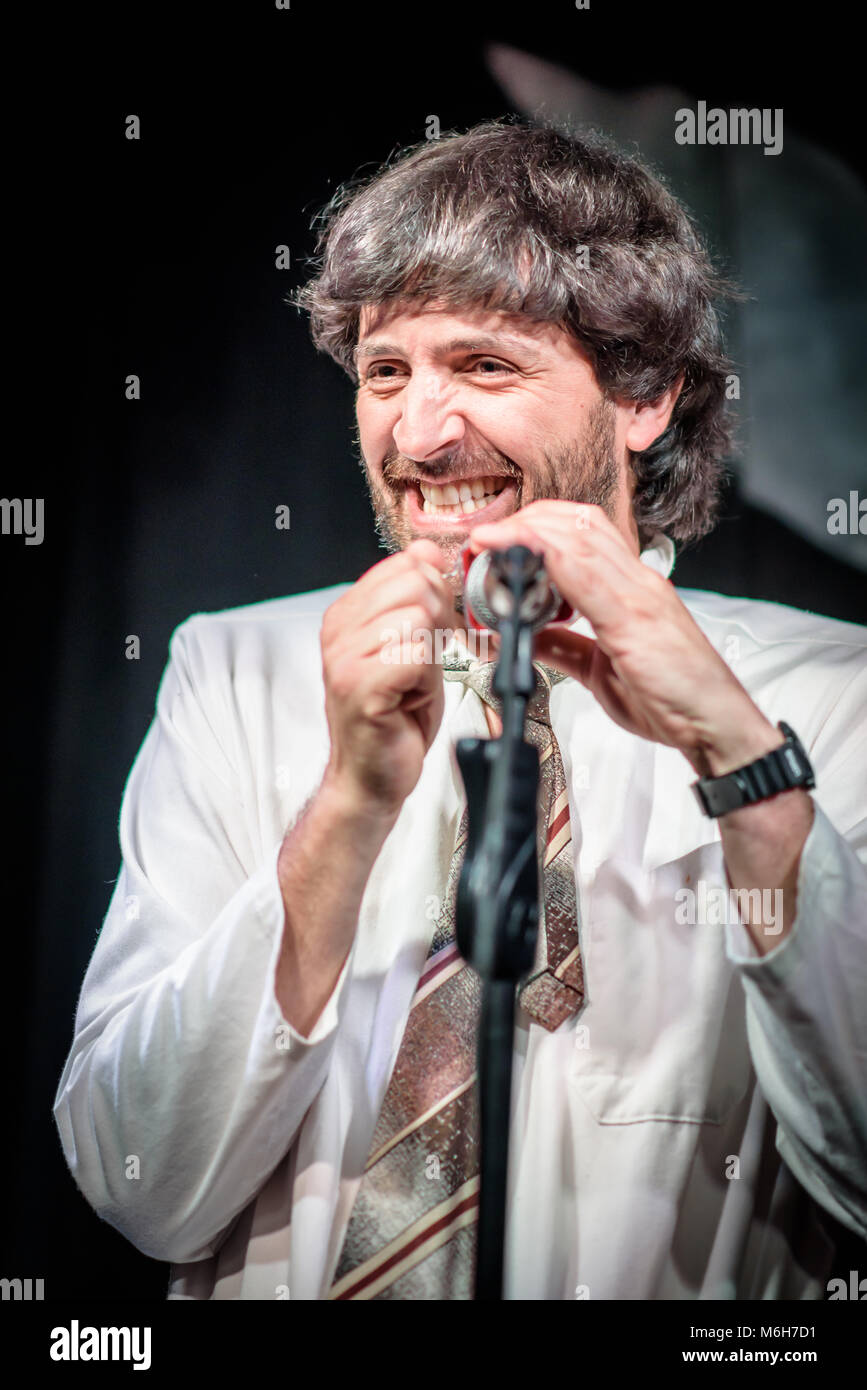 Spencer Jones Edinburgh preview at The Bill Murray in London 2017 Stock ...