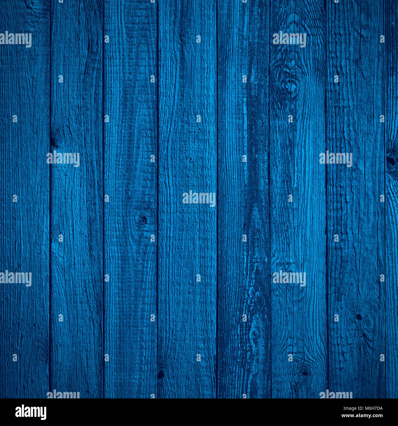 blue wooden texture or wood grain plank background Stock Photo - Alamy