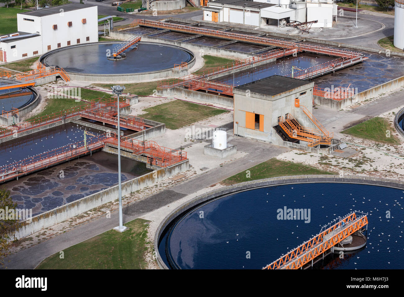 Water resource recovery wastewater wastewater treatment hi-res stock ...