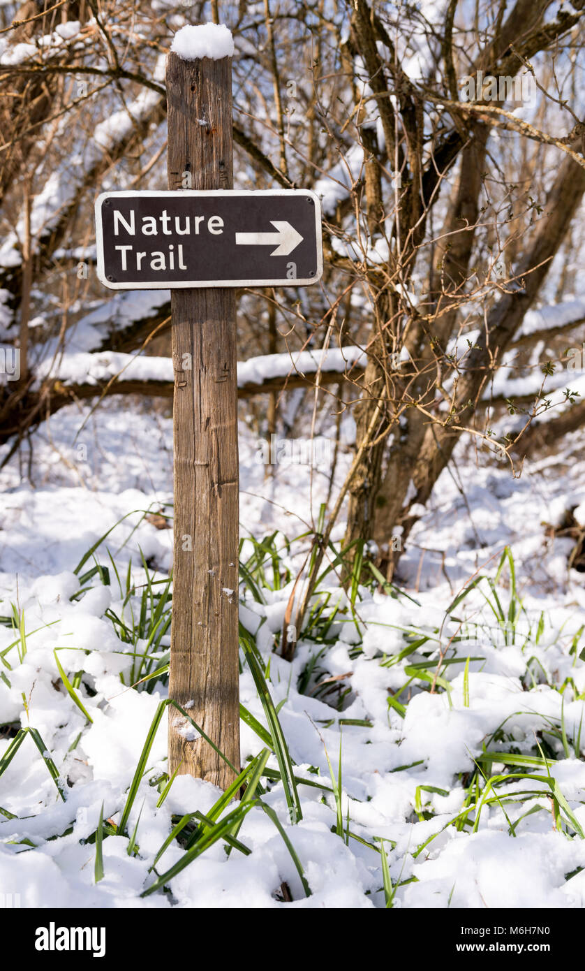 Nature Walk Sign