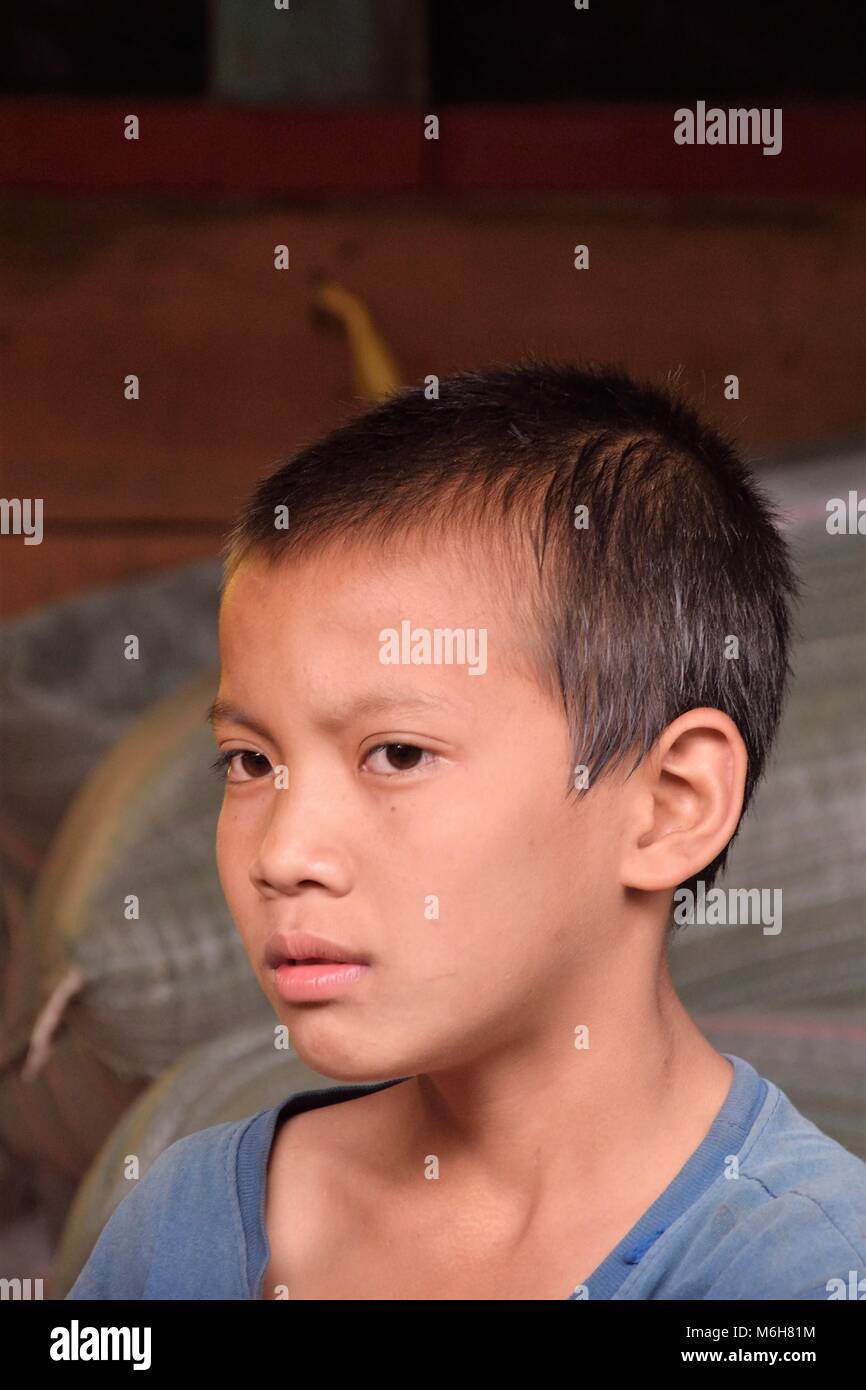 Portraits of people from Laos Stock Photo - Alamy