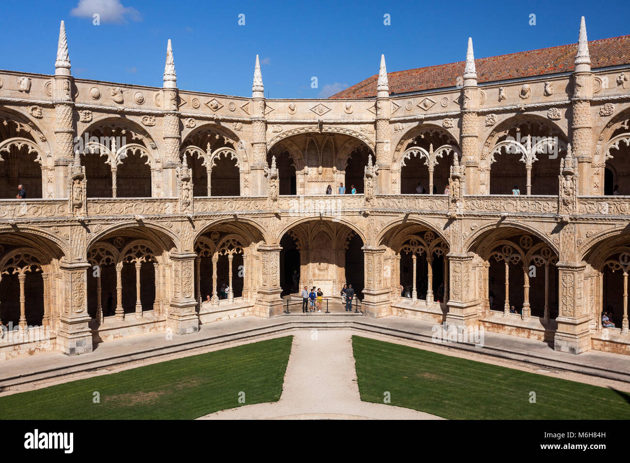 Yard inside the monastery hi-res stock photography and images - Alamy