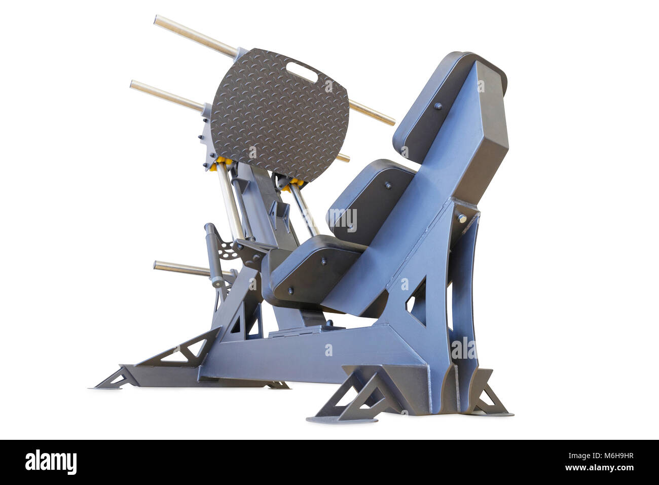 Leg press machine Cut Out Stock Images & Pictures - Alamy