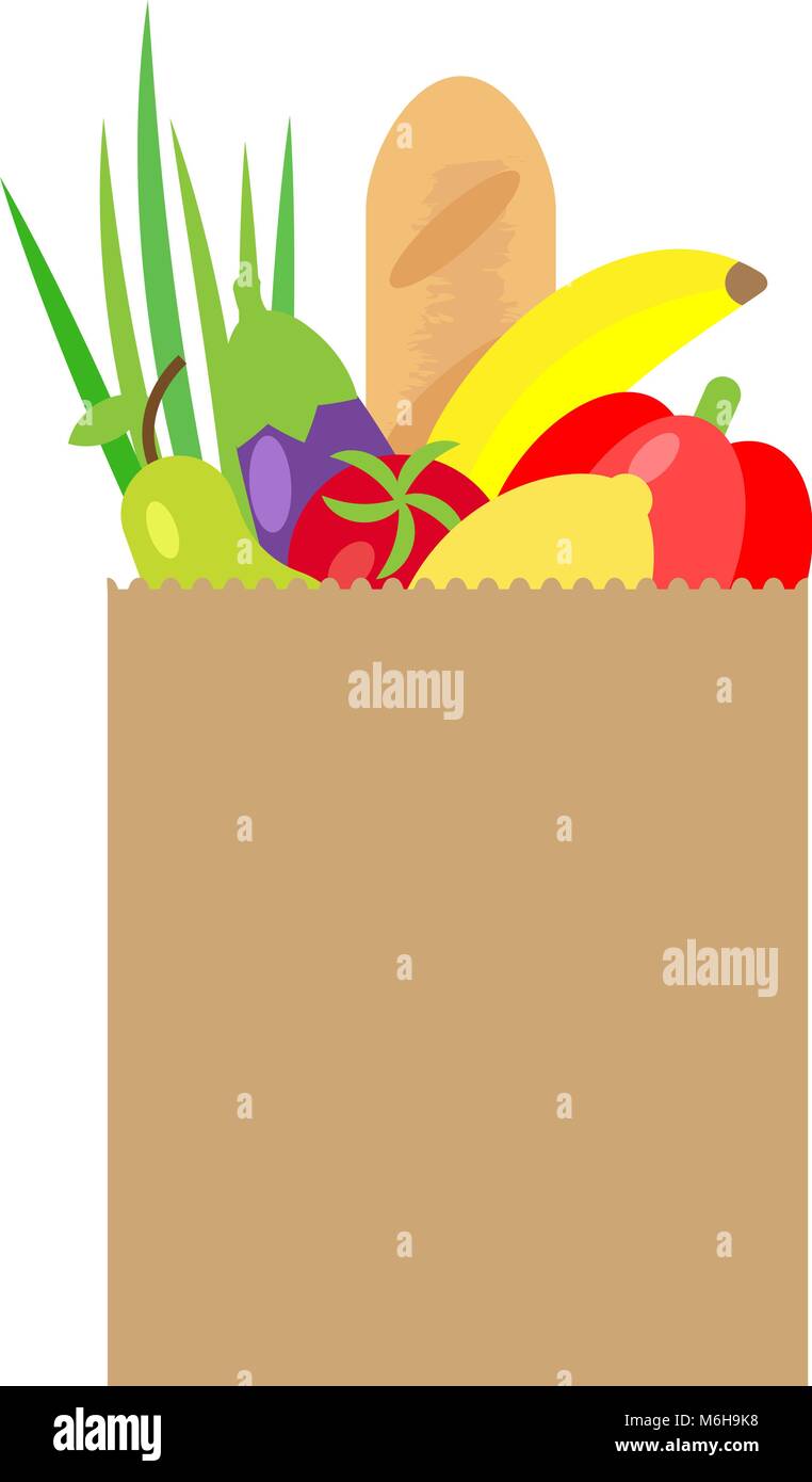 Vector illustration of paper package Stock Vector Image & Art - Alamy