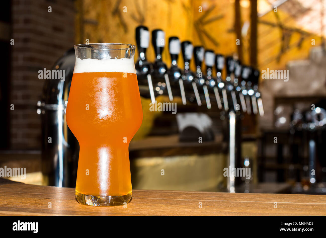 Craft beer, made by private small breweries Stock Photo - Alamy