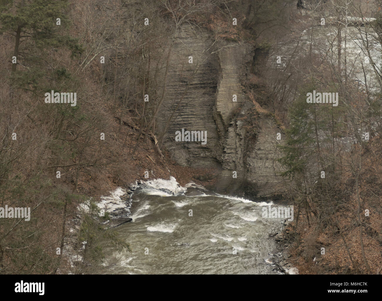 Fall Creek Ithaca, NY Stock Photo - Alamy