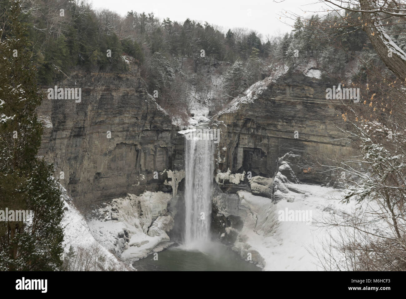 Taughannock Falls, Ithaca NY Stock Photo - Alamy