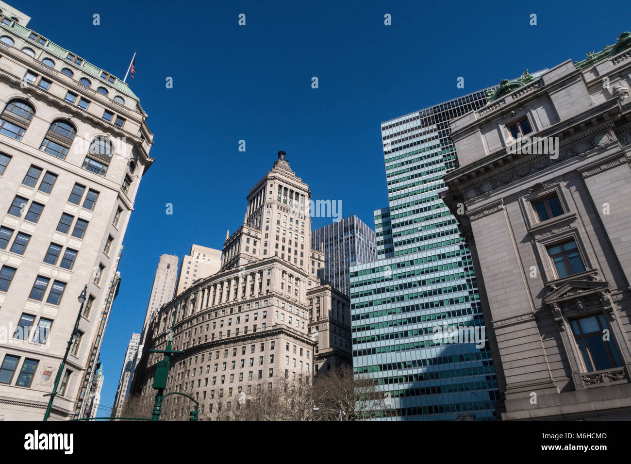 Lower Manhattan Architecture, NYC, USA Stock Photo - Alamy
