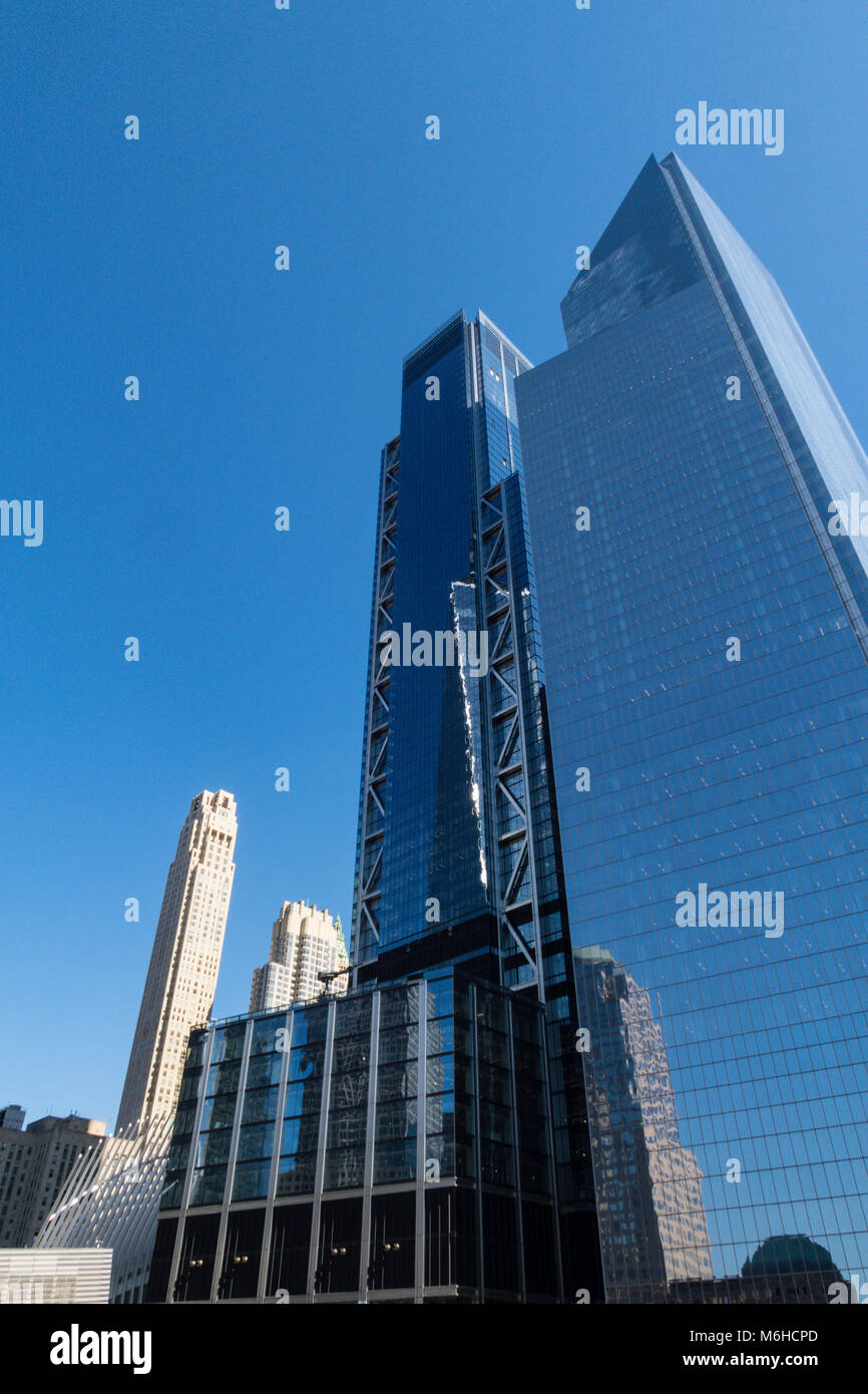 Modern Architecture at the World Trade Center in New York City, USA ...