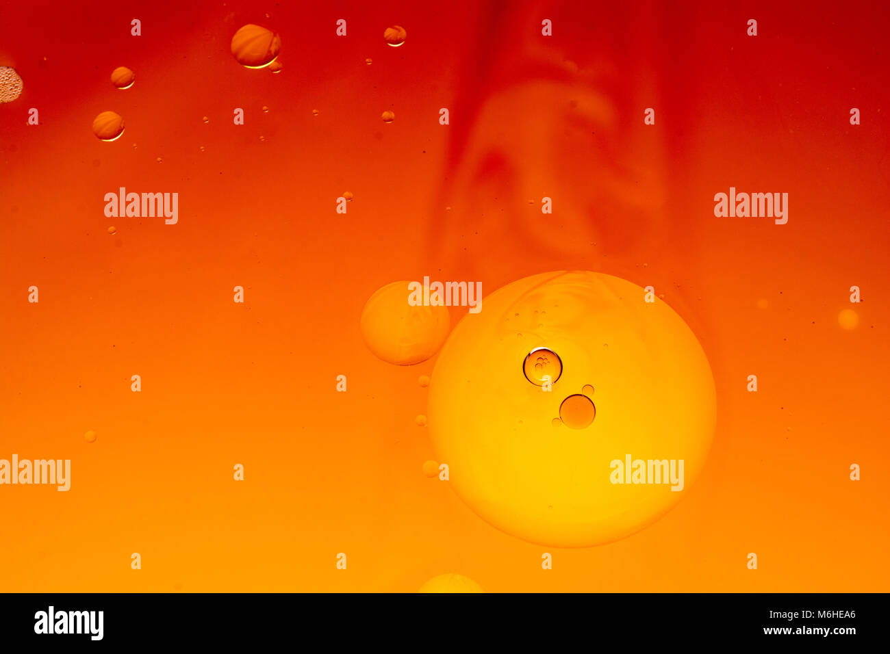 Colorful water bubles on water as abackground Stock Photo - Alamy