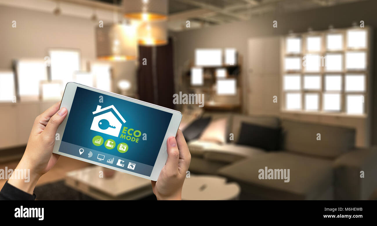 Internet of things iot Remote home control to modern living room system ...