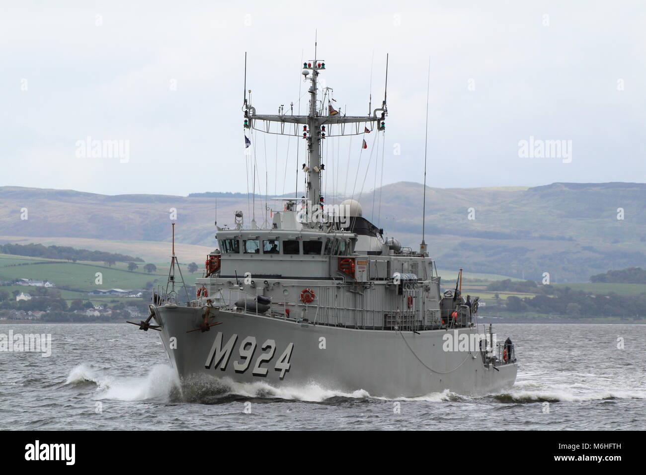 BNS Primula (M924), a Flower-class (Tripartite) minehunter operated by ...