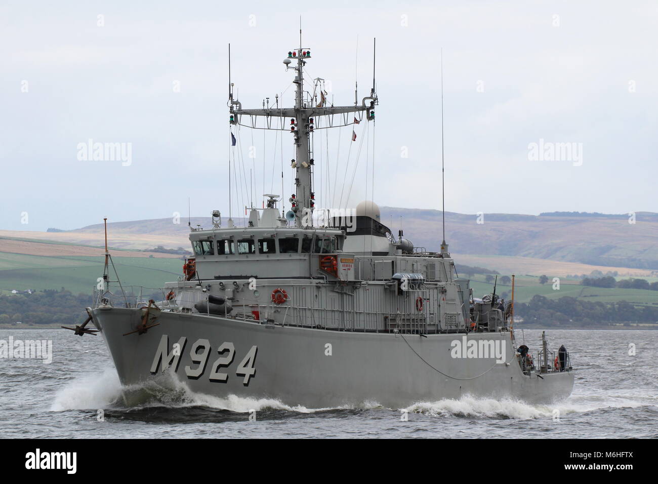 BNS Primula (M924), a Flower-class (Tripartite) minehunter operated by ...
