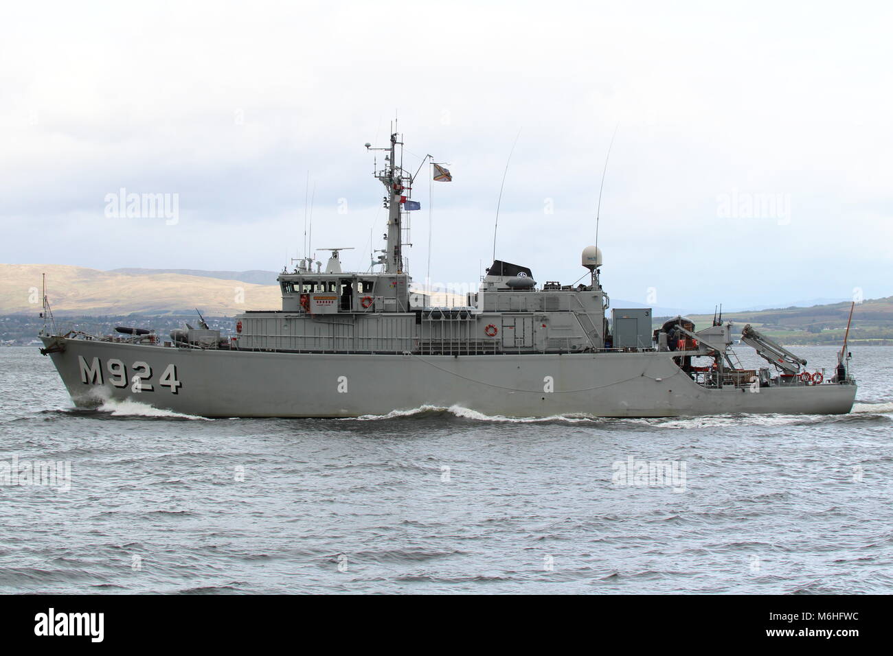 BNS Primula (M924), a Flower-class (Tripartite) minehunter operated by ...