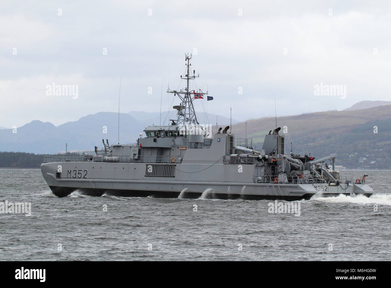 Norwegian mine sweeper hi-res stock photography and images - Alamy