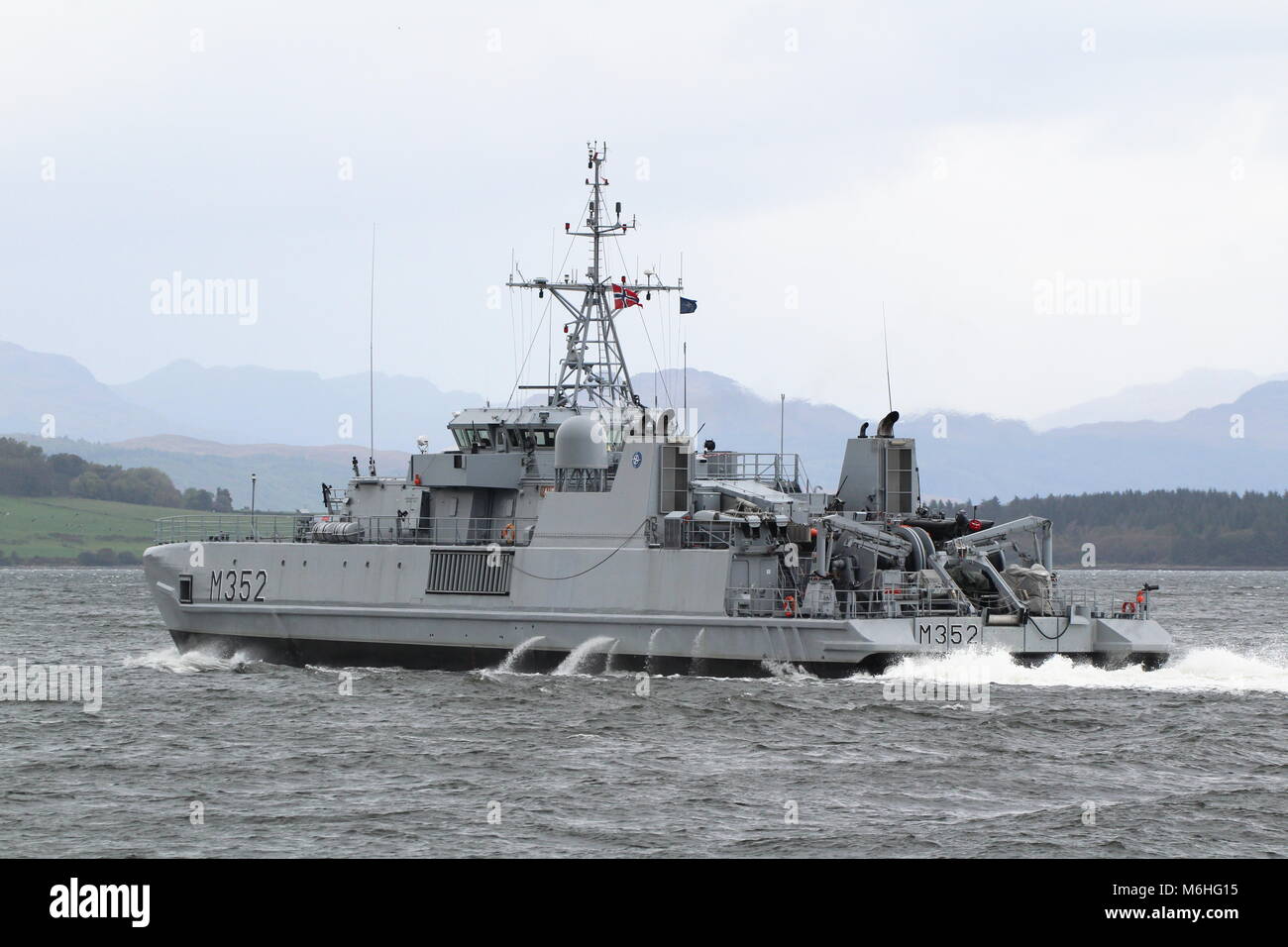 Royal norwegian navy alta class minesweeper hi-res stock photography ...