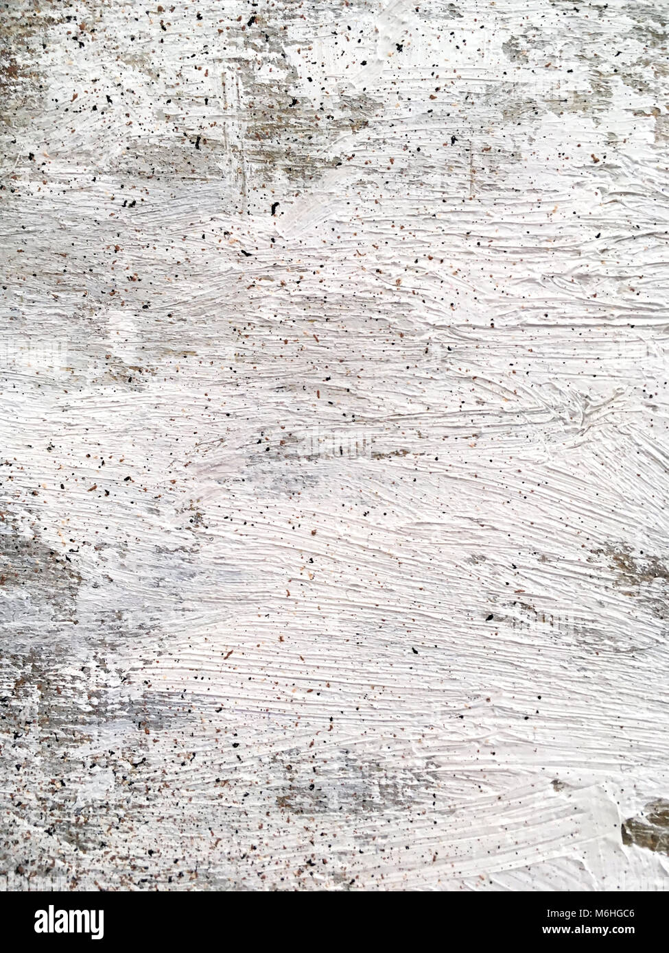 grunge weathered oil painting on canvas in grey colors Stock Photo - Alamy