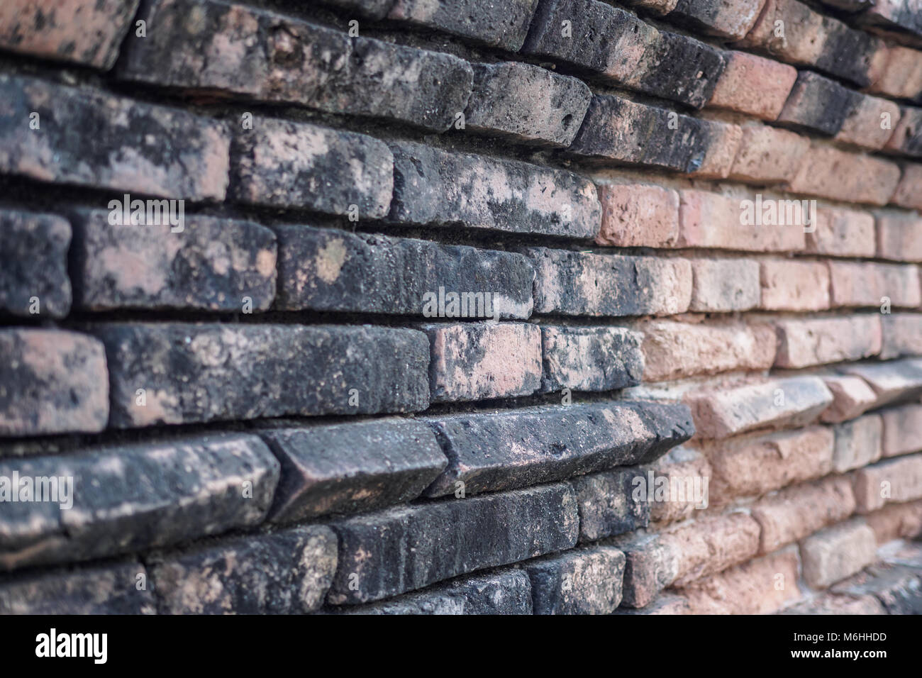 Old brick wall selective focus Stock Photo - Alamy