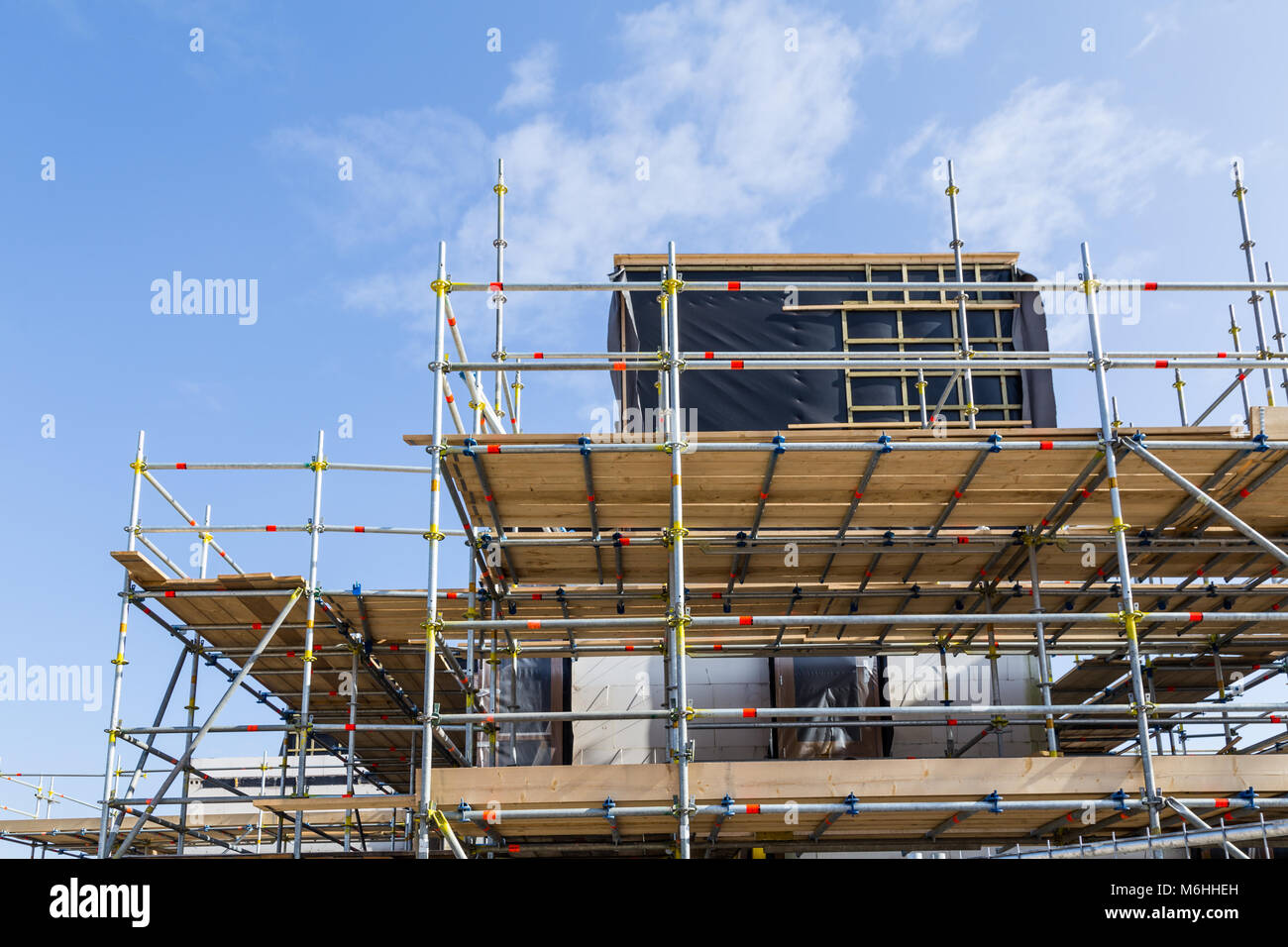 Construction site houses Stock Photo - Alamy