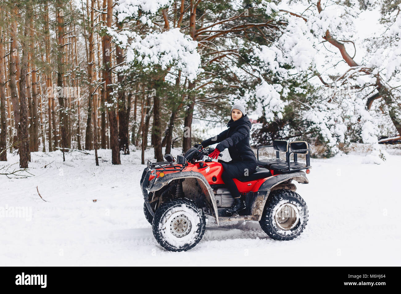 Wheelers In The Snow