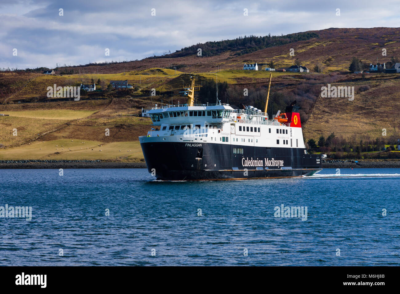 Caledonian macbrayne ferry at uig skye hi-res stock photography and ...