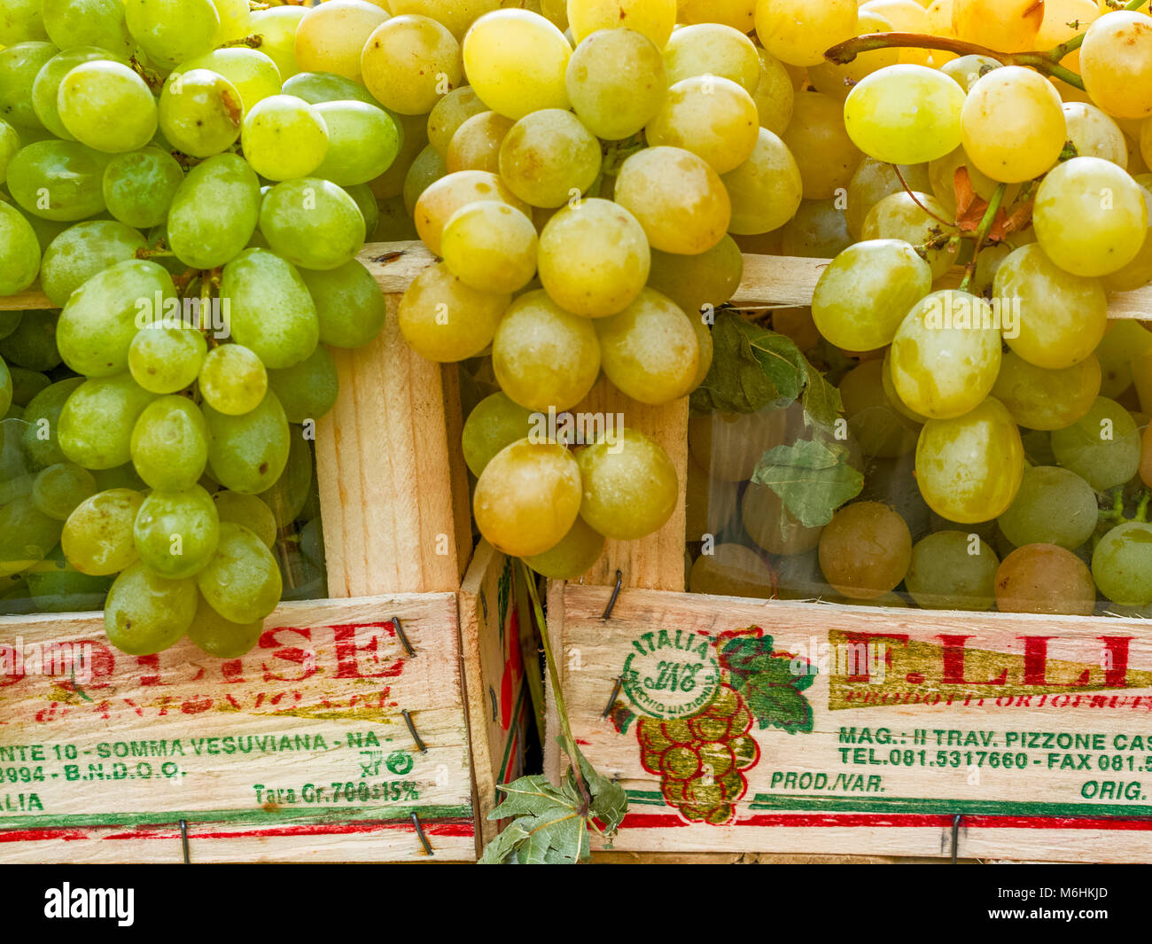 Market on the Island of Ischia, Italy Stock Photo - Alamy