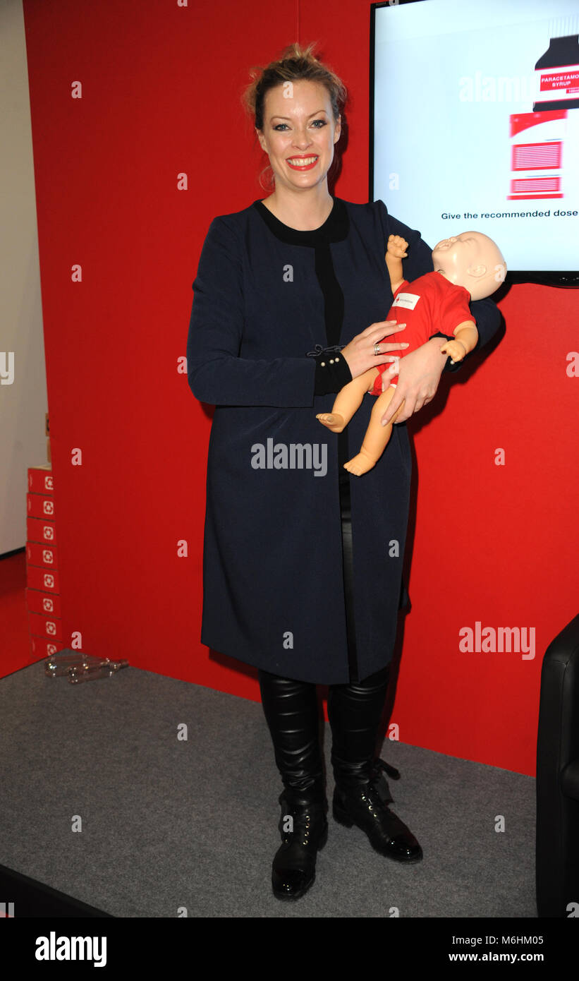 Sharon Marshall at The baby Show at Excel London, 2nd march 2018 Stock ...