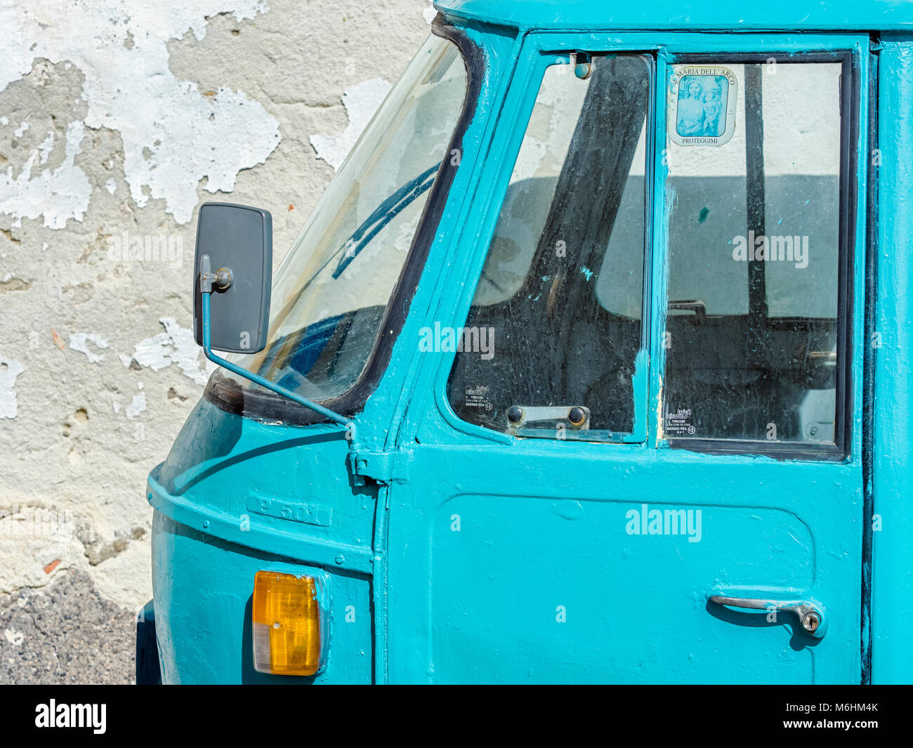 Classic Ape truck on the Island of Procida, Italy Stock Photo - Alamy