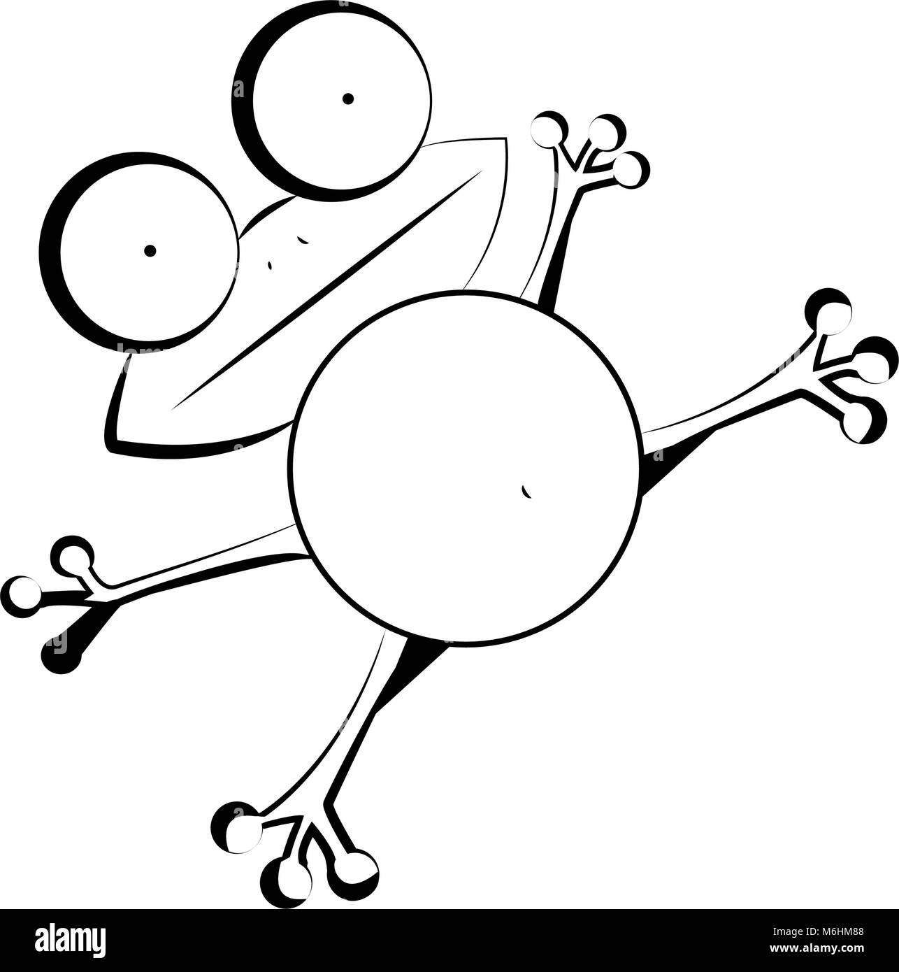 Orange character emotions in Stock Vector Images - Alamy