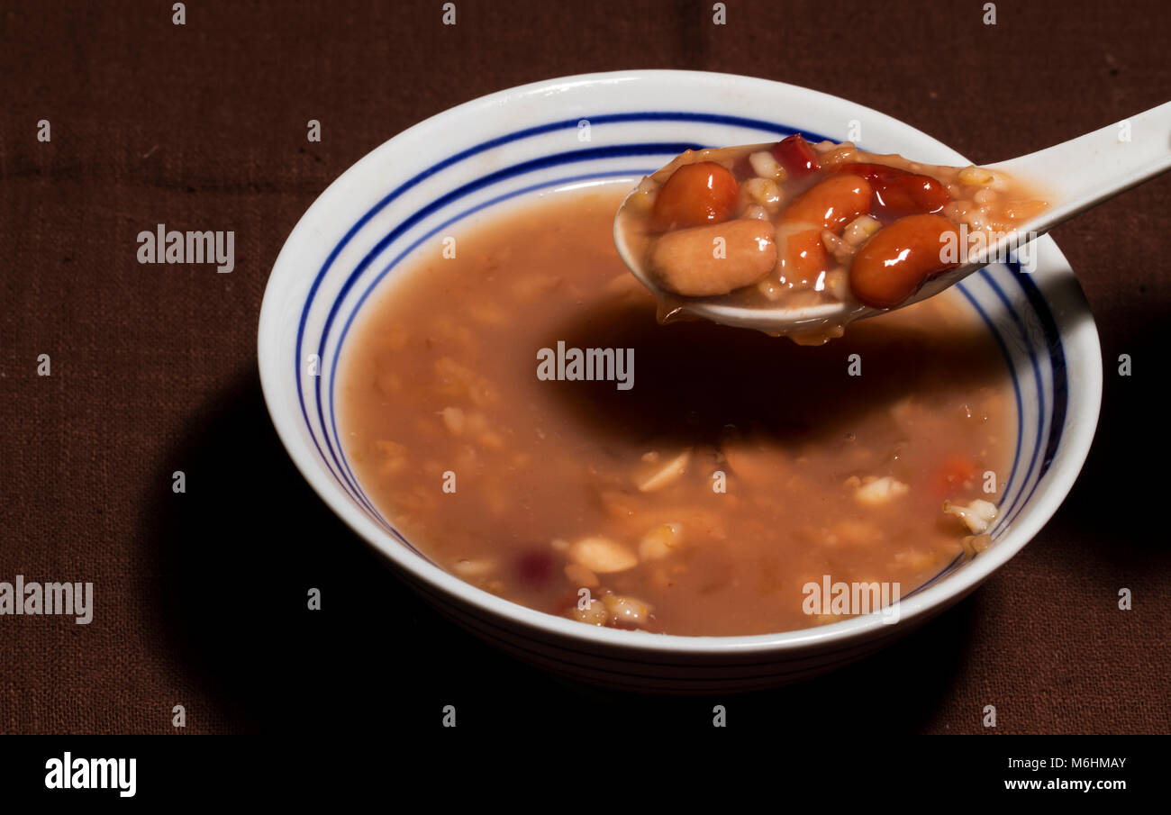 Chinese traditional food, Laba porridge Stock Photo - Alamy