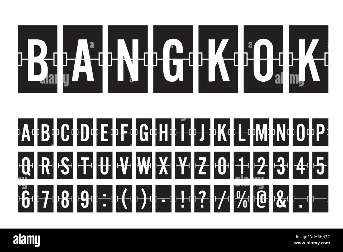 Airport font hi-res stock photography and images - Alamy