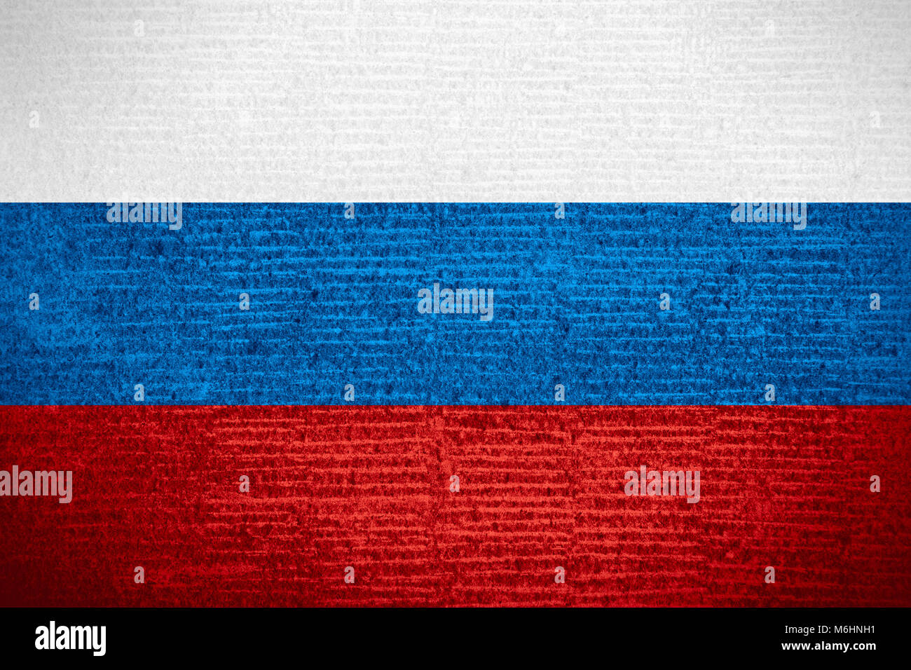 flag of Russia or Russian banner on row pattern texture Stock Photo - Alamy