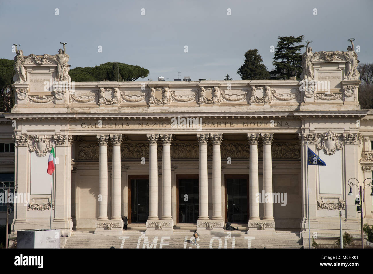At the national gallery of modern art in rome hi-res stock photography ...
