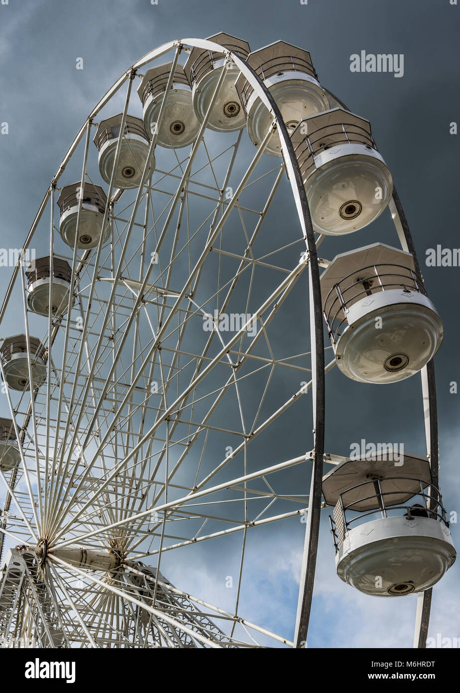 Ferris wheel at a fun fair Stock Photo - Alamy