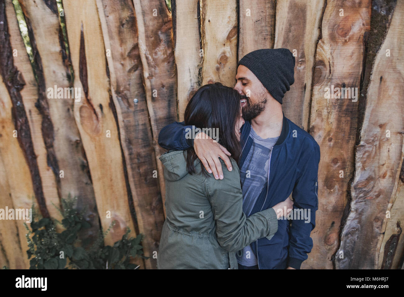 Couple smile natural hi-res stock photography and images - Alamy